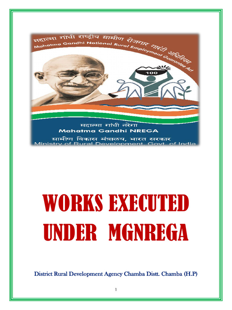 MGNREGA Success Stories | PDF | Agriculture | Hydrology