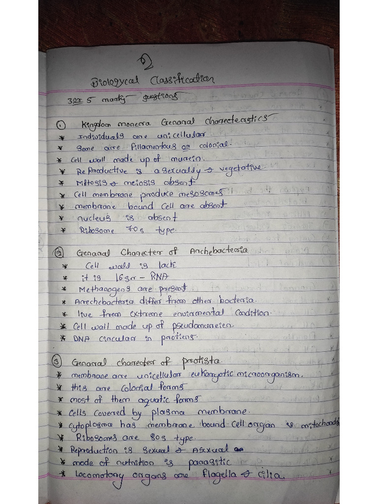 Asp Short Points On Biology | PDF