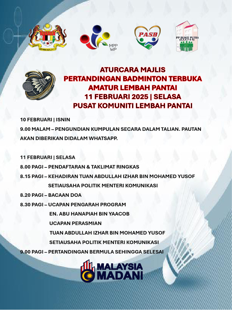 Aturcara Majlis | PDF