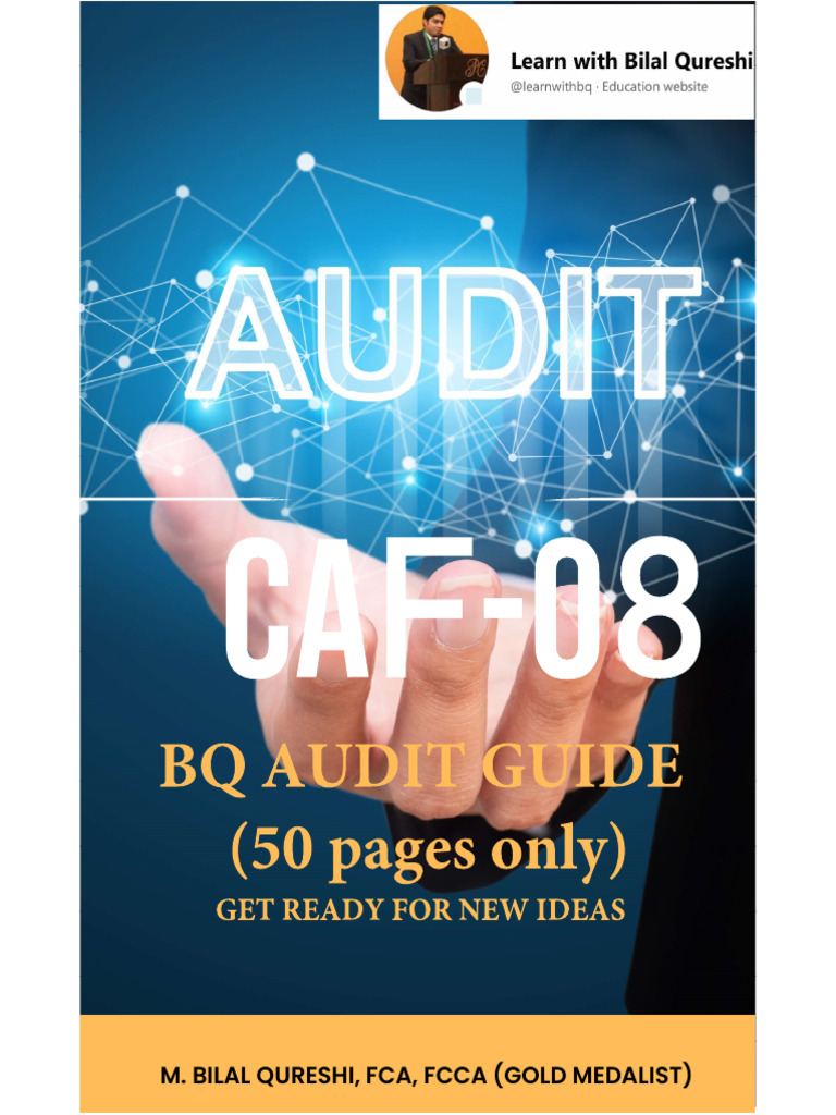 BQ Audit Guide - Valid For Autumn 2024 Attempt | PDF | Audit ...