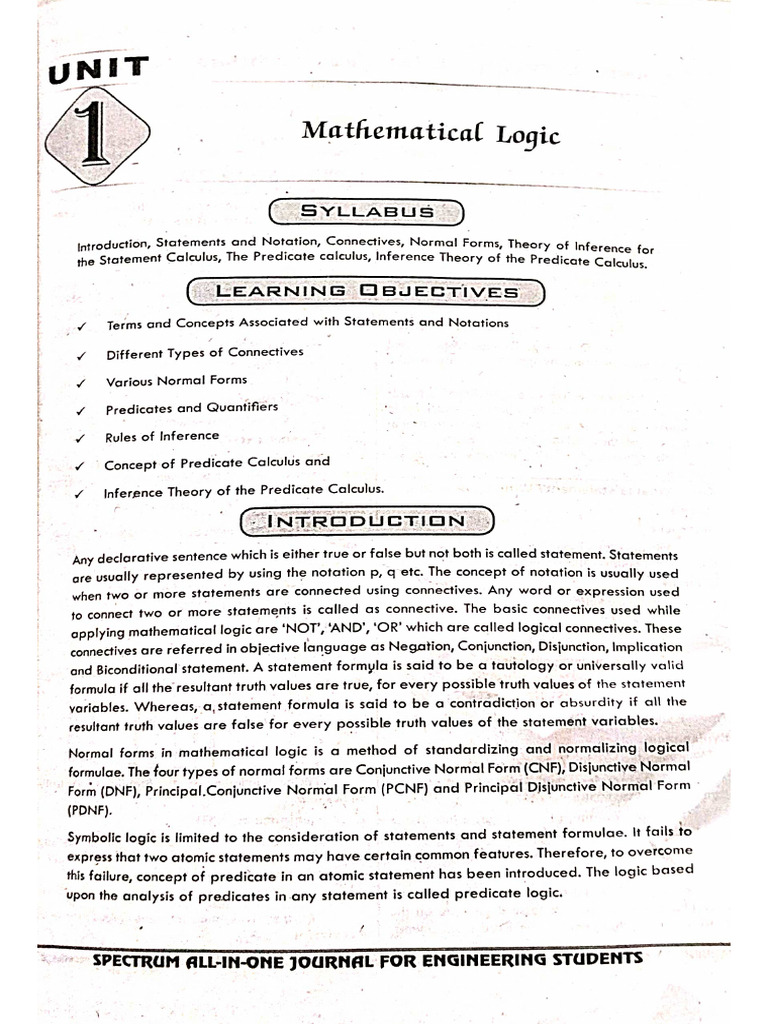 DM Unit-1 Type1 DNC | PDF