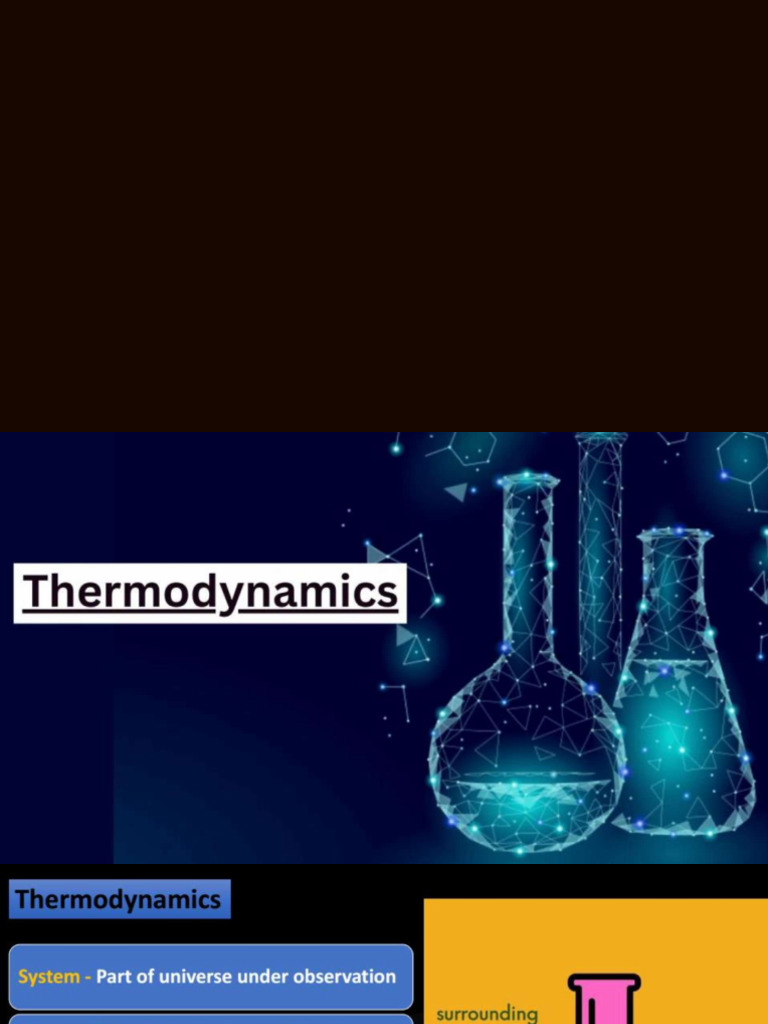 Examwinner +1 Chemistry Thermodynamics One Shot Youtube Live Notes | PDF