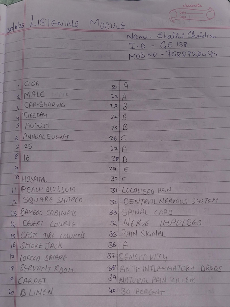 Shalini Christian MT-2 | PDF