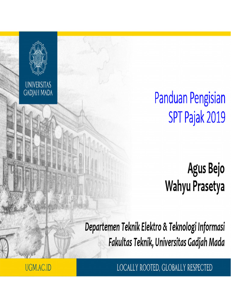 ABJ DTETI - Panduan Pengisian SPT Pajak 2020 - V3 | PDF