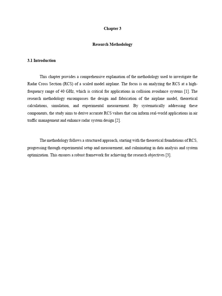 Radar Cross Section Methodology at 40 GHz | PDF | Radar | Computational ...