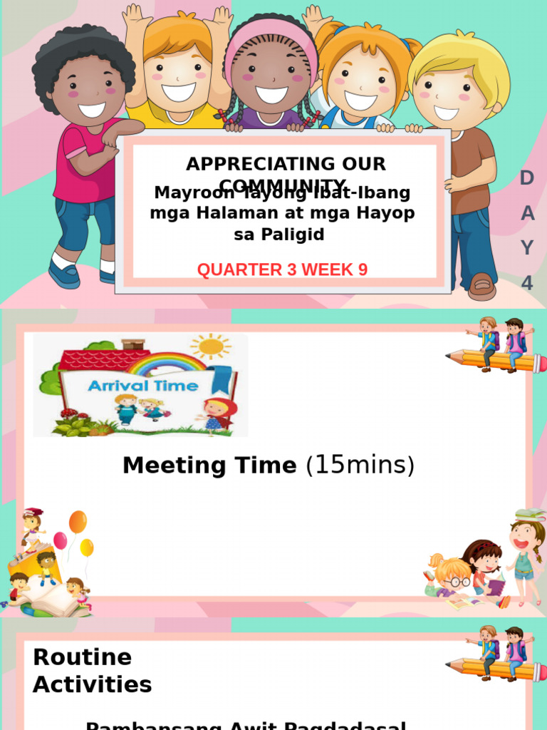 Matatag Kinder Ppt Wk9 Day4 | PDF