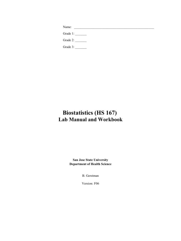 Lab Manual | PDF | Quartile | Normal Distribution