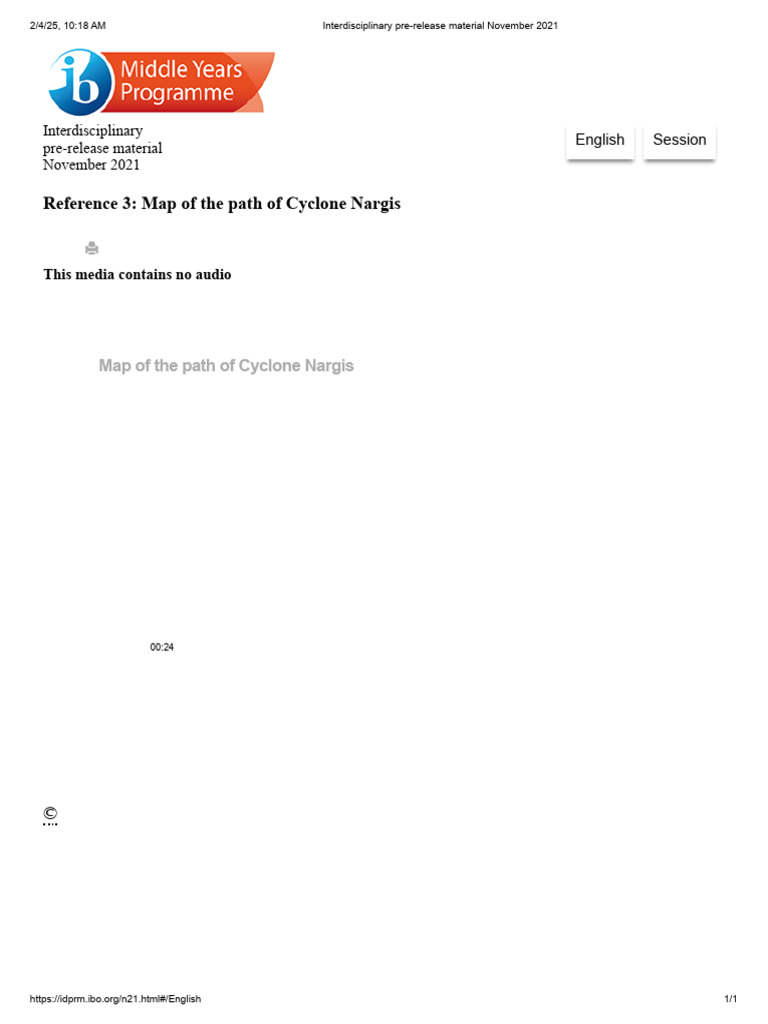 IDU_MAP_OF_THE_PATH_OF_CYCLONE_NARGIS_PRERELEASE_3 | PDF