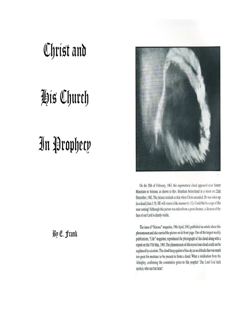 Ewald_Frank-Christ_and_His_Church_in_Prophecy-english | PDF | Biblical ...