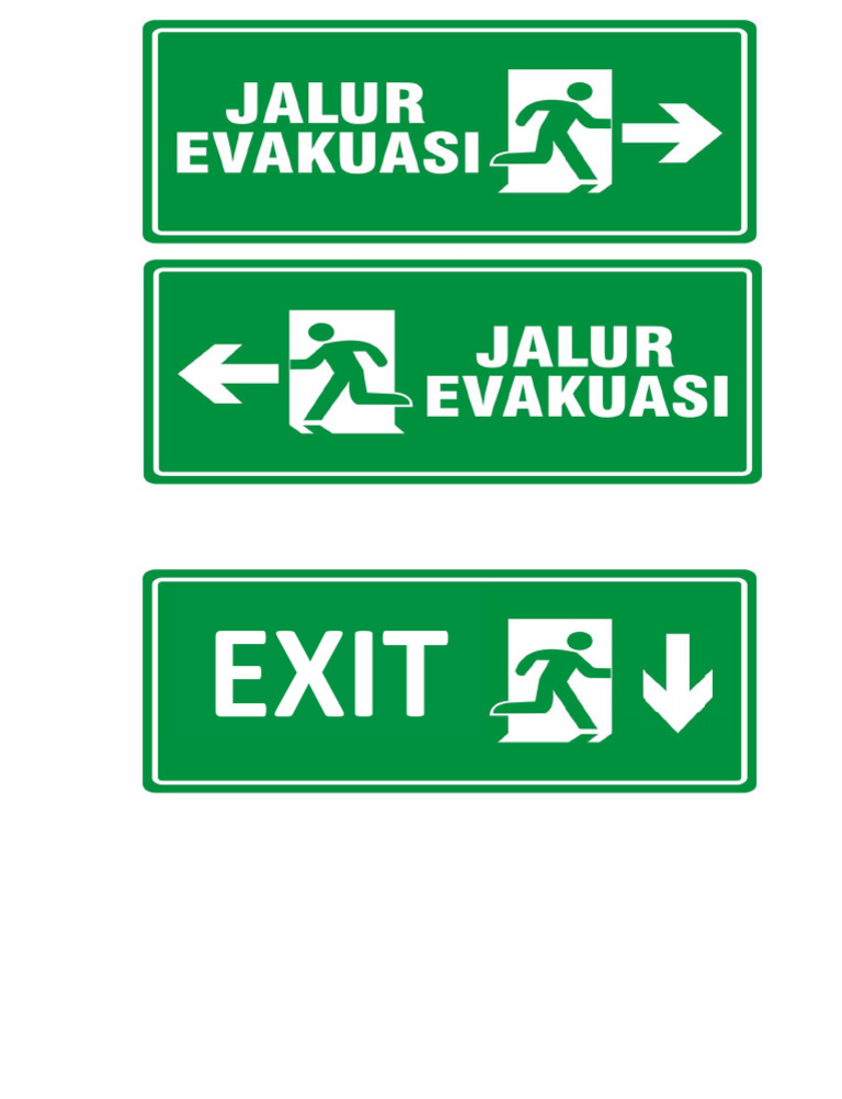 Exit Dan Evakuasi | PDF