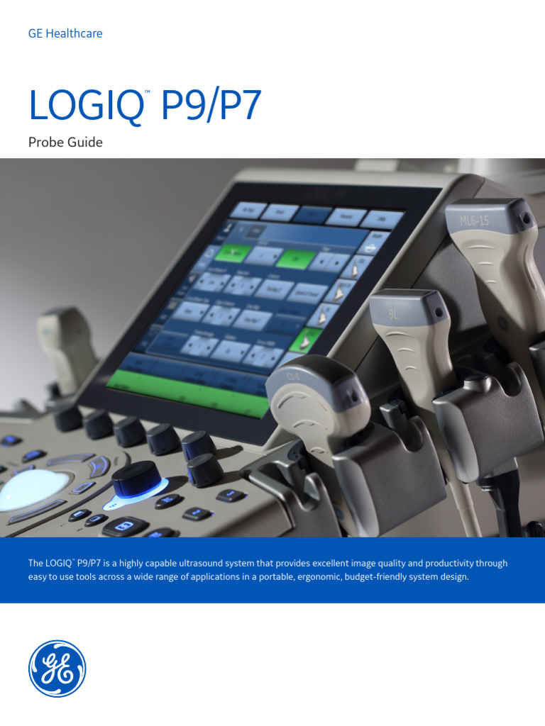 Guide Sondes Logiq p9 | PDF | Medical Specialties | Medical Imaging