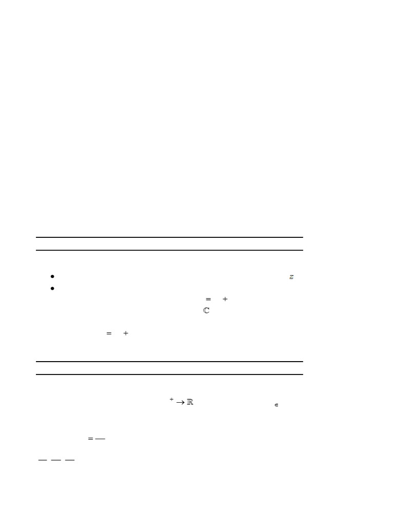 Complex Analysis II | PDF | Sequence | Limit (Mathematics)