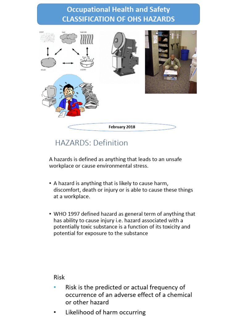 3-Classification of Ohs Hazards | PDF | Hazards | Lung