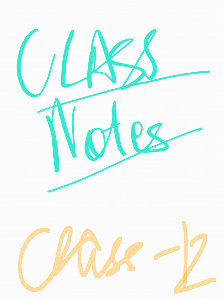 Class notw | PDF
