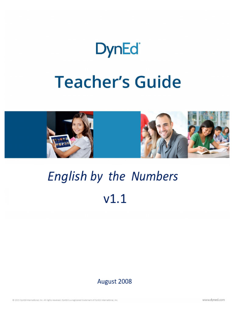 Teacher Guide - English by The NUmbers | PDF | Multiplication | Numbers