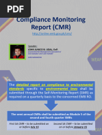 SMR Online Submission Procedure | PDF