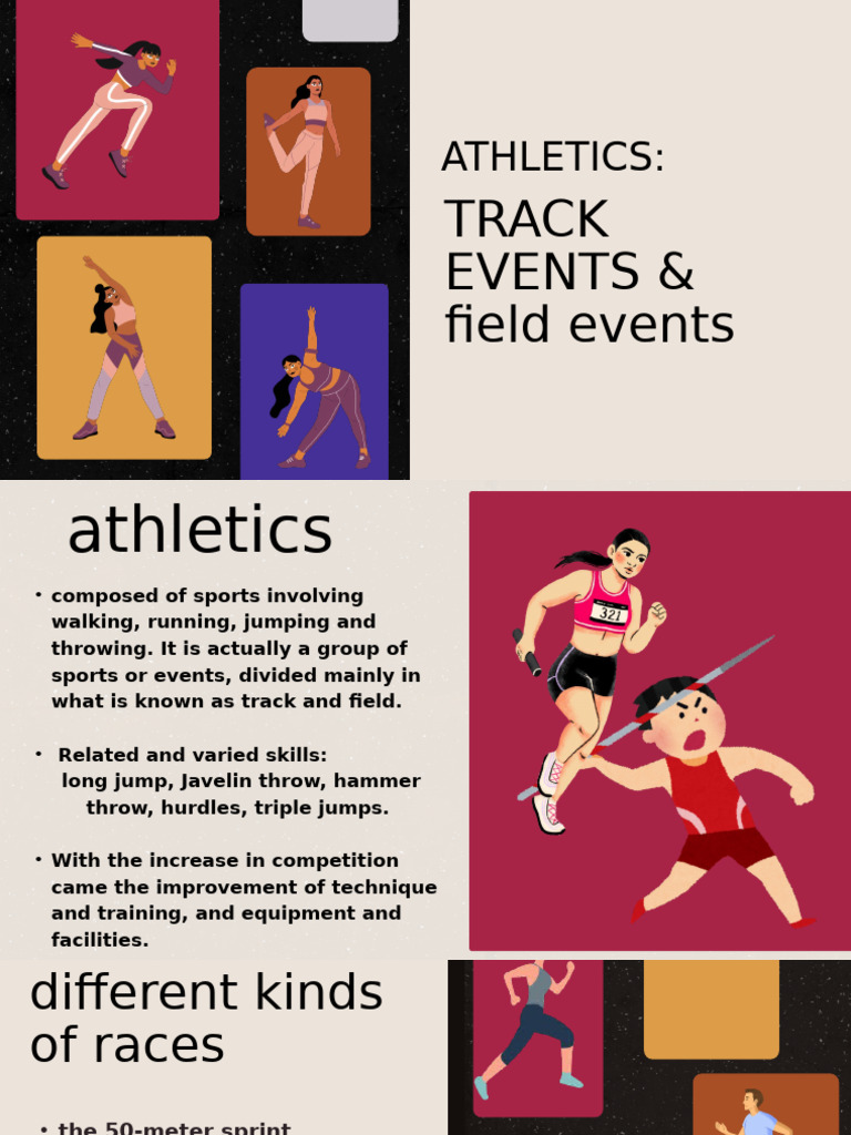 Pe Athletics | PDF | Track And Field | Games Of Physical Skill