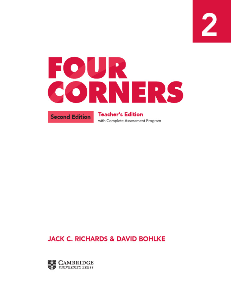 Four Corners 2 Teachers Manual | PDF | Linguistics | Human Communication