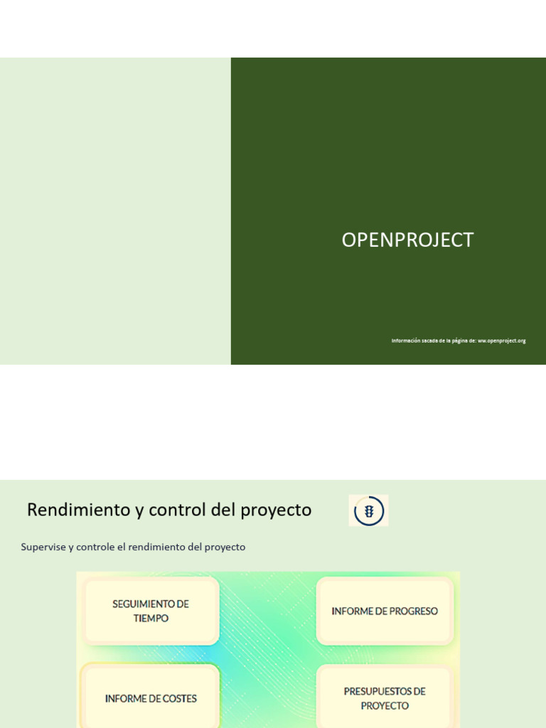 Control y Cierre de Proyectos en OpenProject | PDF