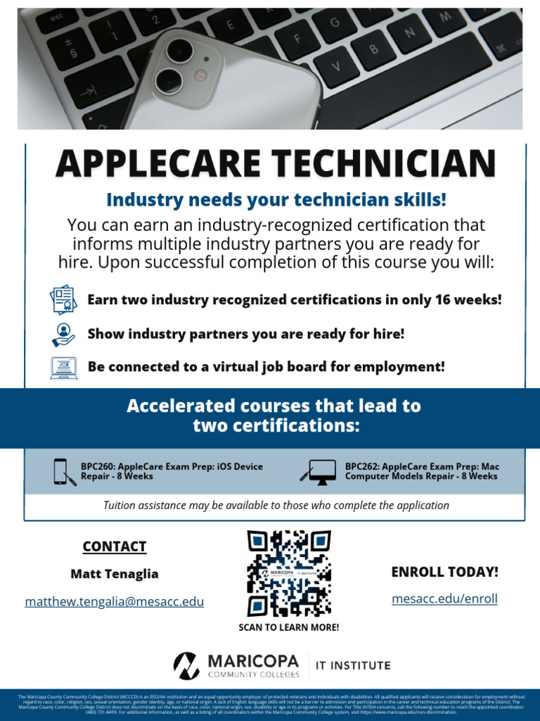 AppleCare Technician Flyer (2024) | PDF | Gender | Gender Studies