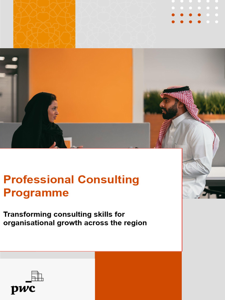 Talent World - PwC's Academy CHMC Flyer - KSA | PDF | Consultant ...