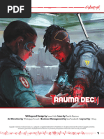 Cyberpunk Red Reference Sheets Fixed | PDF | Equipment | Firearms