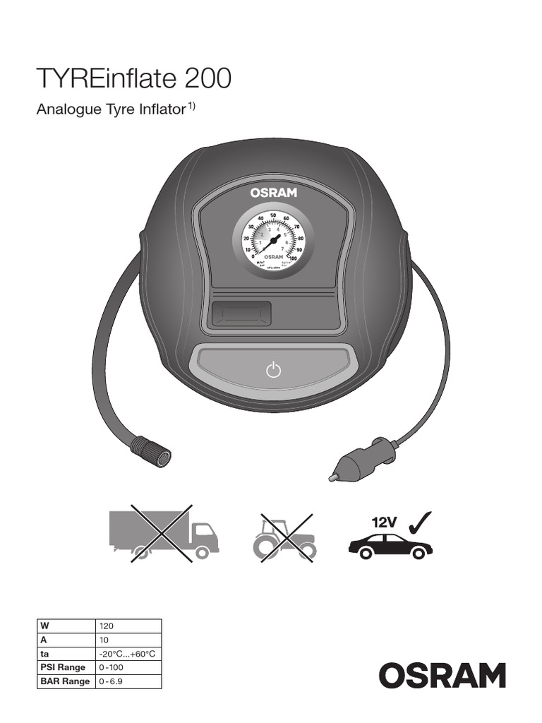 TYREinflate 200 | PDF