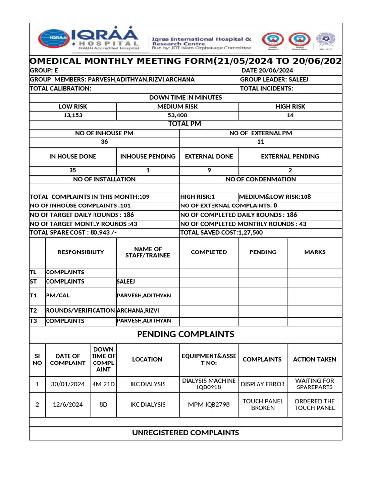 Meeting Form Grp e Copy | PDF