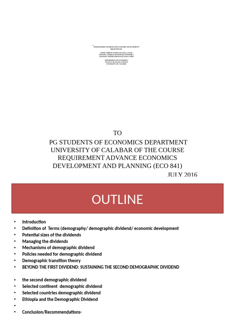 Development Presentation Pdf Millennium Development Goals Taxes