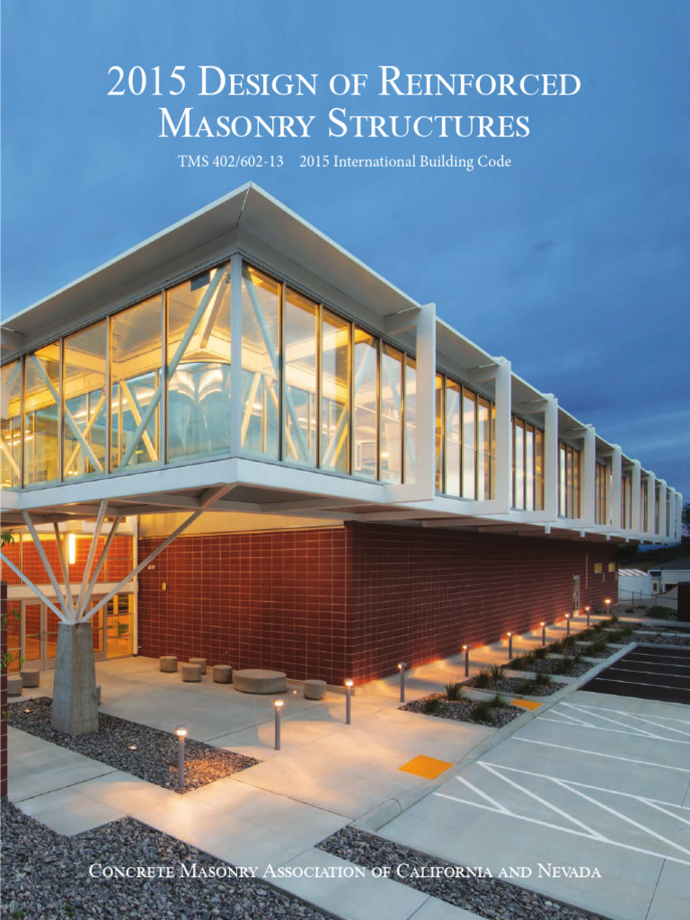 2015 DORMS - Design of Reinforced Masonry Structures | PDF | Strength ...