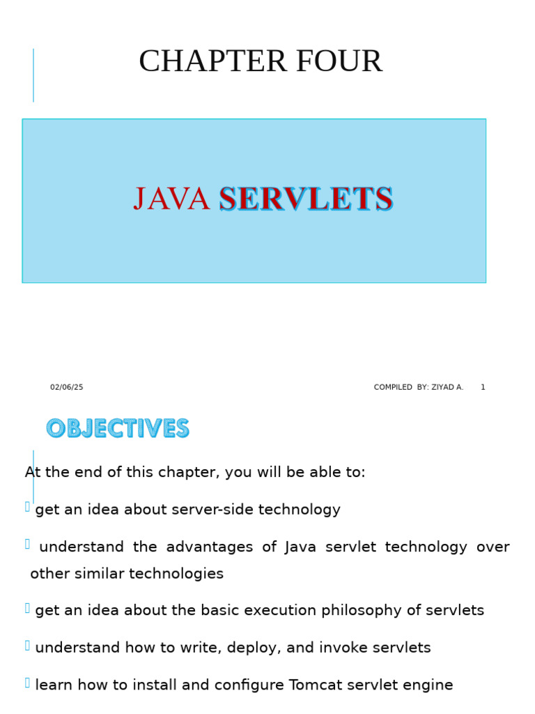 Chapter 4 - Servlets | PDF | Http Cookie | Networking