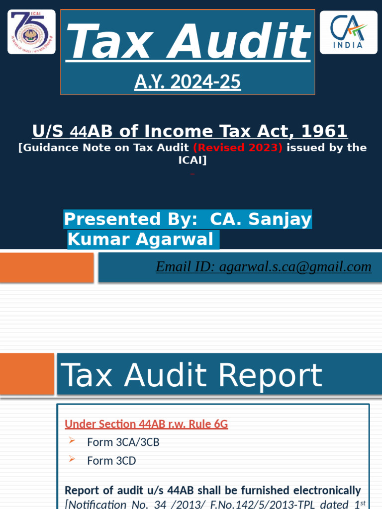 Tax Audit-27.08.2024 | PDF | Cheque | Payments