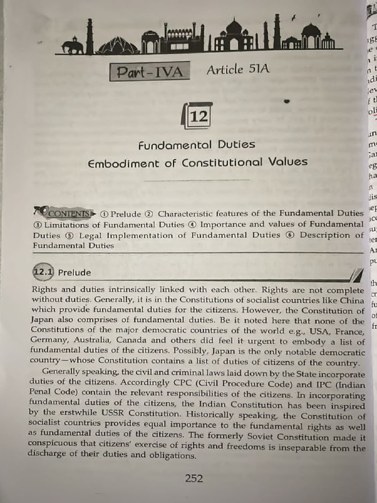 Fundamental duties(CVAC) | PDF