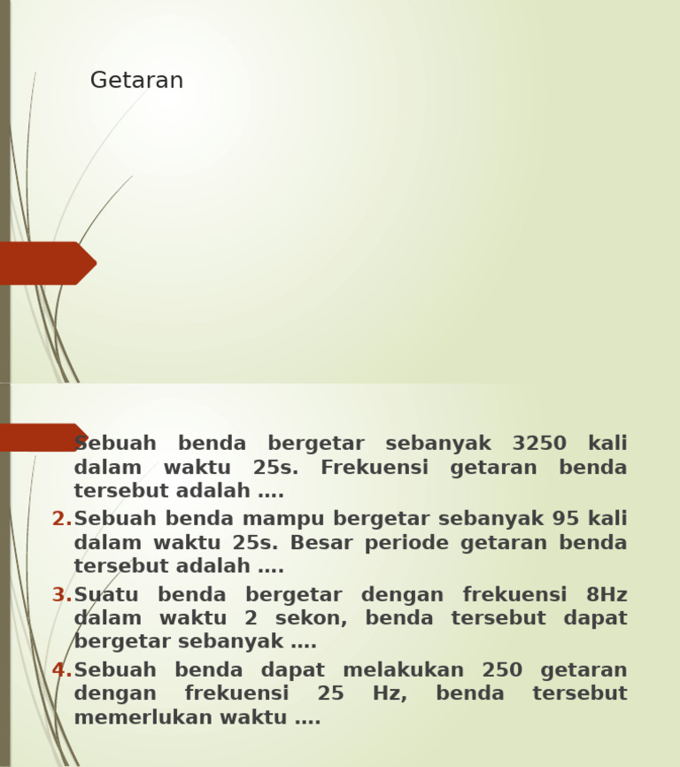 Getaran | PDF