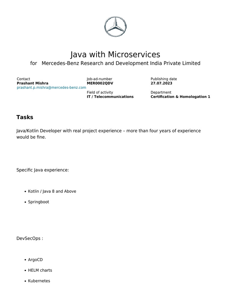 Java With Microservices | PDF
