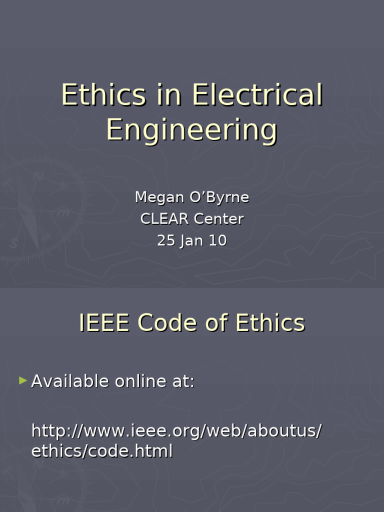 ECE3950 Lect Ethics | PDF