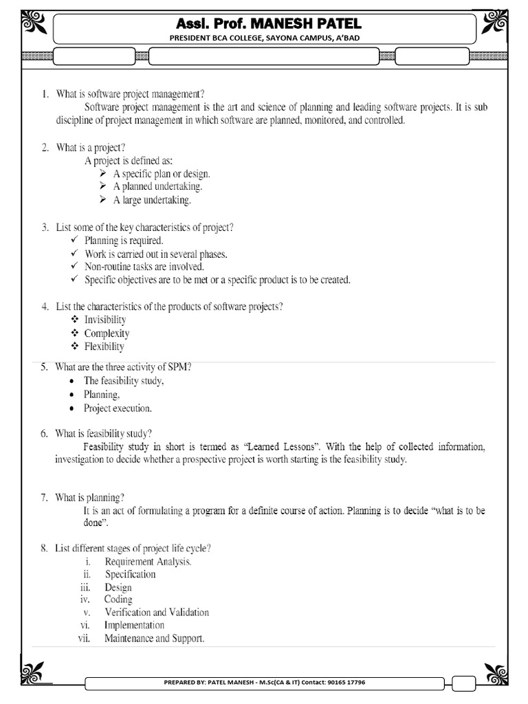 Modern SPM Process Transitions Guide | PDF | Software Development ...