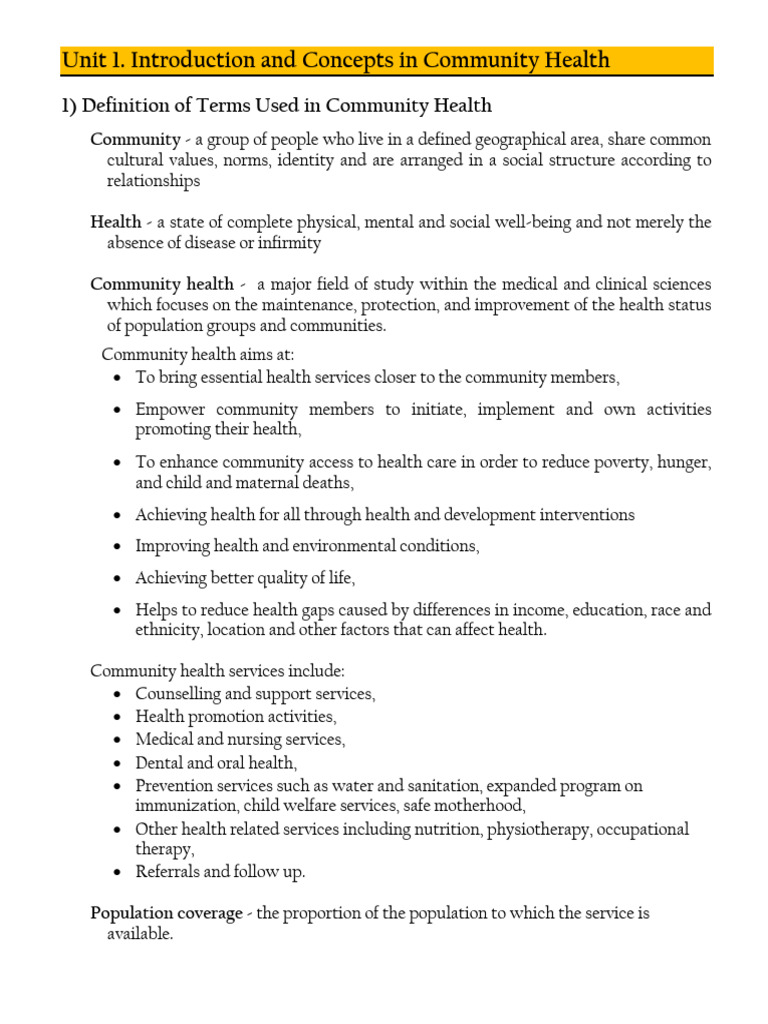 Community Health Rachuonyo-1 | PDF | Infection | Millennium Development ...