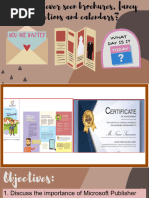 1 Introduction To MS Publisher | PDF | Window (Computing) | Graphical User Interfaces