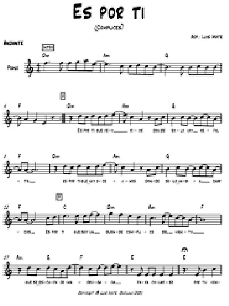 Es Por Ti | PDF