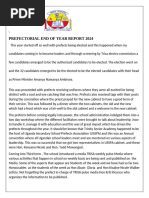 Duties of School Prefects Explained | PDF