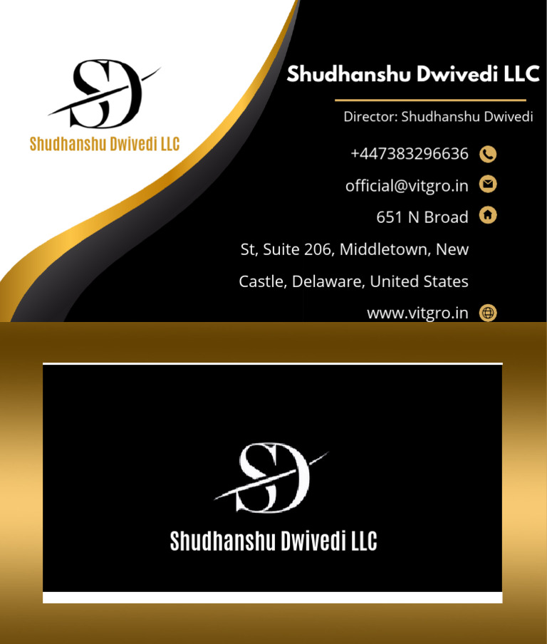 Shuhdanshu LLC Business Card | PDF