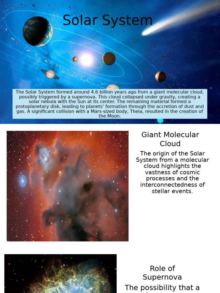 Solar System Formation Overview | PDF