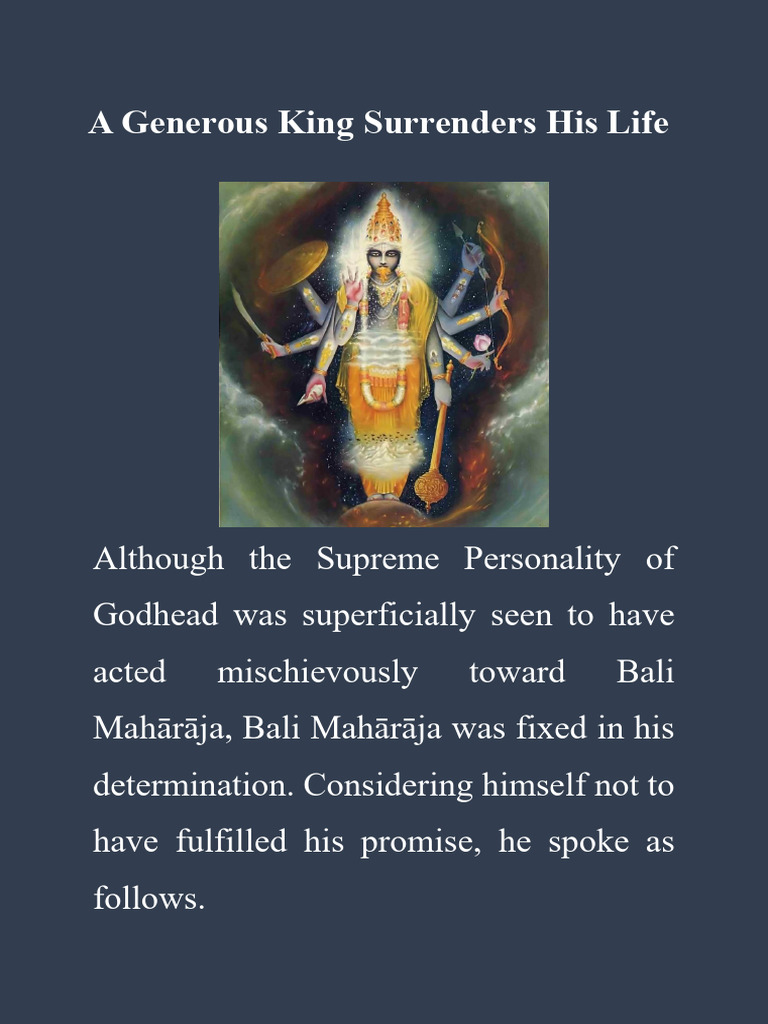 80 - A Generous King Surrenders His Life | PDF | Religious Belief And ...