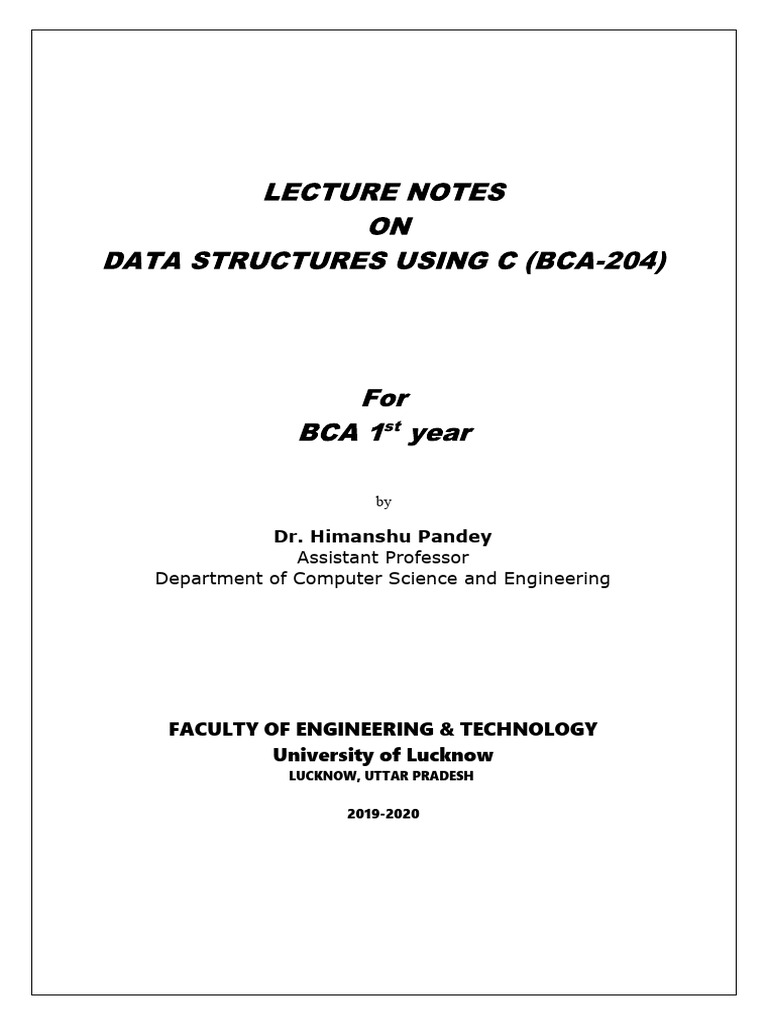 202003251324427012himanshu - Introduction - Data - Structures | PDF | Time Complexity ...
