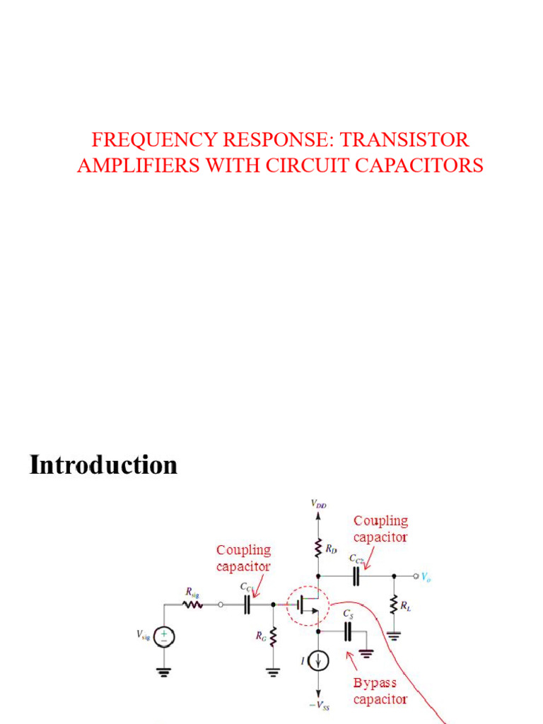 Frequency Response BJT | PDF | Amplifier | Decibel