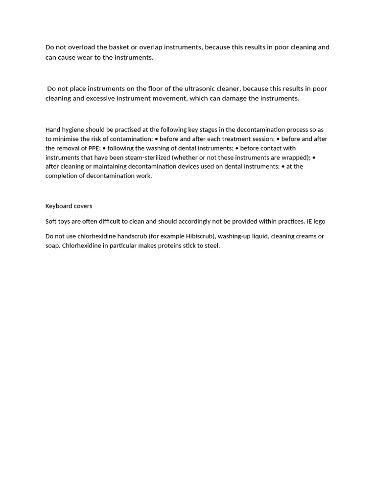 Cross Infection To Look Into | PDF