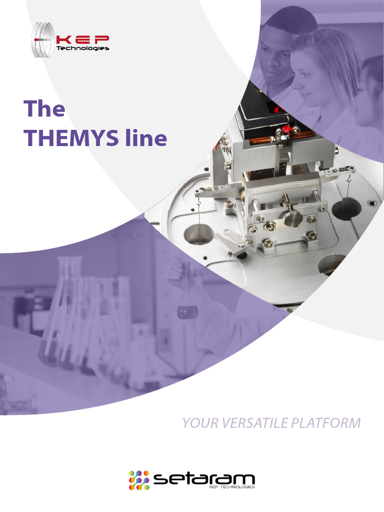 Brosur Setaram THEMYS General-1 | PDF | Thermal Analysis | Differential Scanning Calorimetry