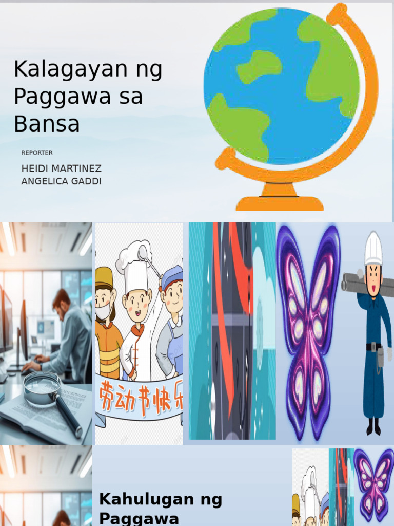 Kalagayan NG Paggawa Sa Bansa | PDF