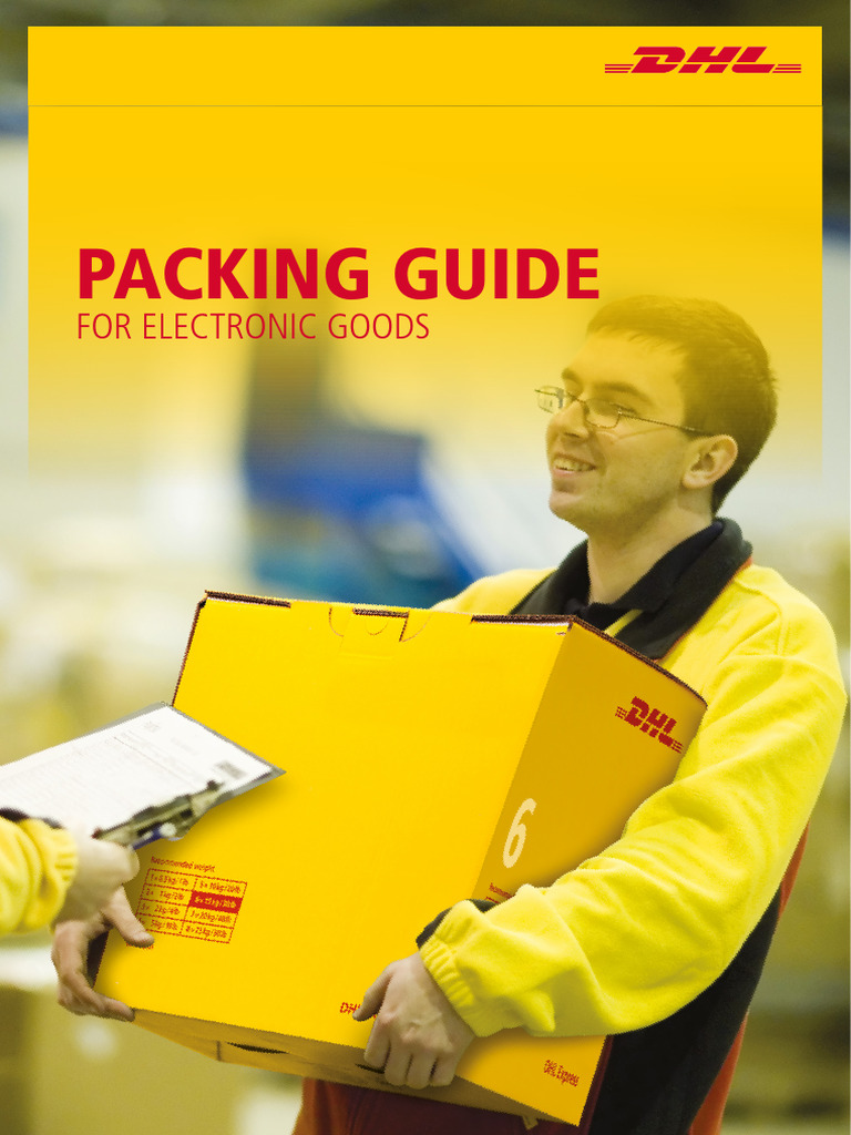 DHL Packing Guide for Electronics | PDF | Laptop | Lithium Ion Battery